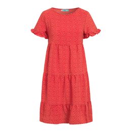 Tooche Sommerkleid 'Cannes' Damen Gr&ouml;&szlig;e 40 rot / wei&szlig;