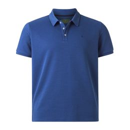 CHARLES COLBY Poloshirt ' Earl Grands ' Herren Gr&ouml;&szlig;e 4XL royalblau
