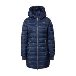 Ragwear Mantel 'Tiasa' Damen Gr&ouml;&szlig;e XXL navy / mint / hellpink Wintermantel