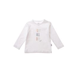 Liliput Langarmshirt 'Play all day' Jungen Gr&ouml;&szlig;e 74/80 wei&szlig;