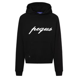 PEQUS Sweatshirt Herren Gr&ouml;&szlig;e XXL schwarz / wei&szlig;
