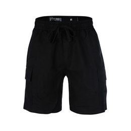 Poolman Shorts ' Leinen Cargoshorts Linen Trail ' Herren Gr&ouml;&szlig;e 38 schwarz
