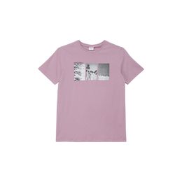 s.Oliver Shirt Jungen Gr&ouml;&szlig;e 176 anthrazit / hellgrau / lila / mauve