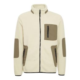 Kapuzensweatjacke Blend "Kapuzensweatjacke BHLauke", Herren, Gr. L, beige (oyster gray), Obermaterial: 100% Polyester PES., Sweatjacken