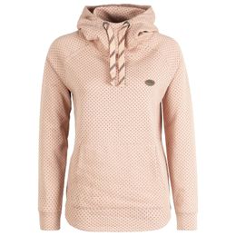 Kapuzenpullover oxmo "Hoodie OXAmina", Herren, Gr. L, rosa (mahogany rose melange), Obermaterial: 70% Baumwolle CO. 30% Polyester PES., Sweatshirts Kapuzenpullover