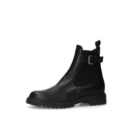 Manfield Stiefelette Damen Gr&ouml;&szlig;e 42 schwarz Winterschuhe