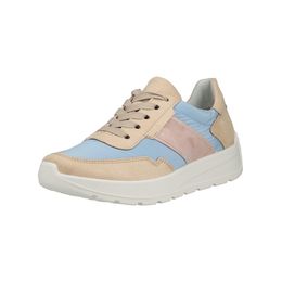 Ara Damen Sneaker "Ara Sneaker Lederimitat", Gr. 43blau, pink, Lederimitat, Schuhe