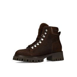 Sacha London SACHA Schn&uuml;rstiefel Damen Gr&ouml;&szlig;e 41 dunkelbraun Winterschuhe