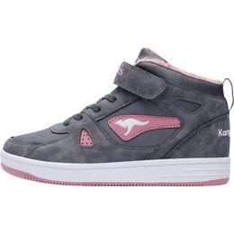 Kangaroos Sneaker Jungen Gr&ouml;&szlig;e 34 grau / pink / wei&szlig;