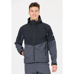 WHISTLER Herren Softshelljacke "Rodney V2"grau, Gr. XXL, mehrfarbig, unifarben, 100% Polyester, Jacken, in atmungsaktiver Qualit&auml;t