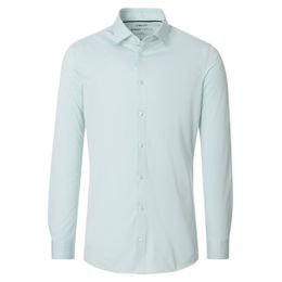 Businesshemd Venti "Venti Businesshemd uni", Herren, Gr. 38, Normalgr&ouml;&szlig;en, gr&uuml;n, 55% Baumwolle, 45% Polyester, unifarben, schmal, Hemden