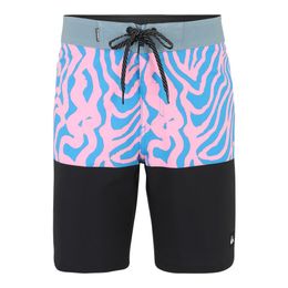 Quiksilver Boardshorts 'Straight 18' Herren Gr&ouml;&szlig;e M nachtblau / opal / hellblau / rosa