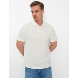 Poloshirt Brax "Style PAN", Herren, Gr. XXXL (58/60), sanftes wei&szlig;, 100% Baumwolle, Shirts