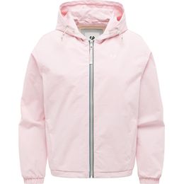 Funktionsjacke Ragwear "Cezzora", Damen, Gr. XL (42), rosa, Obermaterial: 100% Nylon. Innenfutter: 100% Polyester, gerade h&uuml;ftbedeckend, hoch geschlossener Ausschnitt, elastischer Bund mit innenliegendem Gummizug, Jacken Funktionsjacke, Wasserdichte und atmungsaktive Jacke