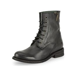 felmini Schn&uuml;rstiefel 'GREDO D898' Damen Gr&ouml;&szlig;e 42 schwarz Winterschuhe