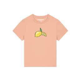 Watapparel T-Shirt 'Lemon' Damen Gr&ouml;&szlig;e M gelb / gr&uuml;n / apricot