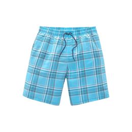 H.I.S. H.I.S Badeshorts Herren Gr&ouml;&szlig;e XXL blau / aqua / blutrot / wei&szlig;
