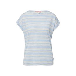 QS T-Shirt Damen Gr&ouml;&szlig;e XXL ecru / hellblau