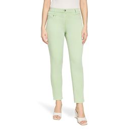 Stoffhose Betty Barclay "Damen Slim Fit", Damen, Gr. 40, Normalgr&ouml;&szlig;en, foam gr&uuml;n, Obermaterial: 64% Baumwolle, 33% Polyester, 3% Elasthan, slim fit 7/8-L&auml;nge, Hosen Stoffhose, Passenabtrennung
