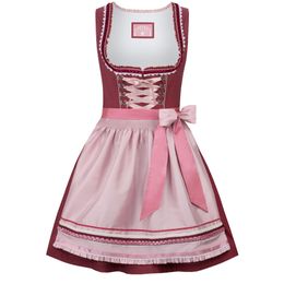 Stockerpoint Dirndl 'Harper' Damen Gr&ouml;&szlig;e 38 rosa / burgunder