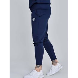 SikSilk Sporthose 'Essentials Poly Joggers' Herren Gr&ouml;&szlig;e M blau