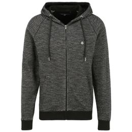 Kapuzensweatjacke Blend "Kapuzensweatjacke BHNuka", Herren, Gr. S, grau (charcoal mix), Obermaterial: 70% Baumwolle CO. 30% Polyester PES., Sweatjacken