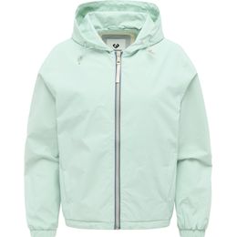 Funktionsjacke Ragwear "Cezzora", Damen, Gr. M (38), mint, Obermaterial: 100% Nylon. Innenfutter: 100% Polyester, gerade h&uuml;ftbedeckend, hoch geschlossener Ausschnitt, elastischer Bund mit innenliegendem Gummizug, Jacken Funktionsjacke, Wasserdichte und atmungsaktive Jacke