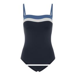 Schiesser Badeanzug ' Ocean Swim ' Damen Gr&ouml;&szlig;e M dunkelblau