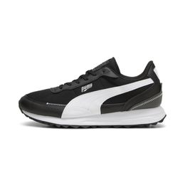 Puma Sneaker 'Road Rider' Herren Gr&ouml;&szlig;e 45 schwarz / wei&szlig;