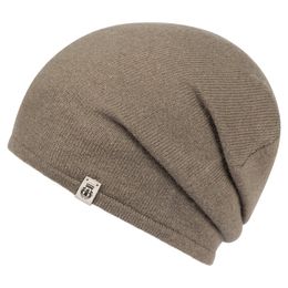 Roeckl Beanie M&uuml;tze 'BUSINESS CASHMERE' Herren Gr&ouml;&szlig;e one size mokka