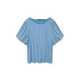 V&eacute;ro Moda Vero Moda Bluse 'VMNOMI' Damen Gr&ouml;&szlig;e XL hellblau