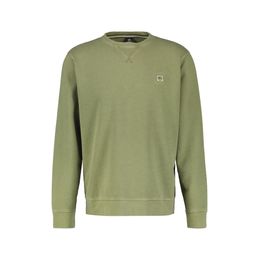 Lerros Urbaner Sweatshirtstyle, weiche Haptik Herren Gr&ouml;&szlig;e M gr&uuml;n