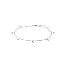 Amor Fu&szlig;schmuck Damen Gr&ouml;&szlig;e One Size silber