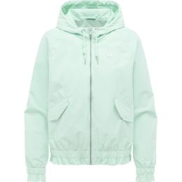 Anorak Ragwear "Kissi", Herren, Gr. L (40), mint, Obermaterial: 100% Nylon. Innenfutter: 100% Polyester, l&auml;ssig geschnitten h&uuml;ftlang, hoch geschlossener Ausschnitt, &Auml;rmel ohne &Auml;rmelschlitz R&uuml;schen mit Gummizug, Jacken, Wasserdichte &Uuml;bergangsjacke mit Kapuze
