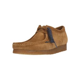 Clarks Schn&uuml;rschuhe 'Wallabee Cola' Herren Gr&ouml;&szlig;e 41 beige