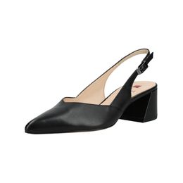 H&ouml;gl Slingpumps H&Ouml;GL "H&ouml;gl Pumps Leder", Damen, Gr. 37,5, schwarz, Leder, Schuhe Slingpumps