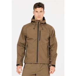 Softshelljacke WHISTLER "Rodney V2", Herren, Gr. 4XL, hellbraun, 100% Polyester, mehrfarbig, unifarben, normal, ohne Ausschnitt, Jacken Softshelljacke, in atmungsaktiver Qualit&auml;t