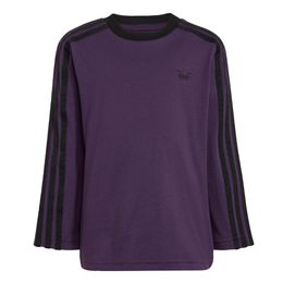 adidas originals Jogginganzug 'Crew Set' Jungen Gr&ouml;&szlig;e 128 aubergine / schwarz