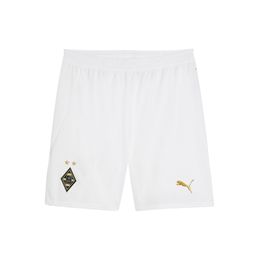 Puma Sportshorts 'Borussia M&ouml;nchengladbach 2025/2026' Herren Gr&ouml;&szlig;e L gold / schwarz / wei&szlig;