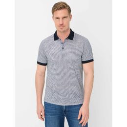 Poloshirt Brax "Style PERRY", Herren, Gr. L (52), navy, 55% Baumwolle, 45% Polyester, Shirts