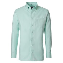 Businesshemd Venti "Venti Businesshemd uni", Herren, Gr. 46, Normalgr&ouml;&szlig;en, mint, 100% Baumwolle, unifarben, comfort fit, Hemden
