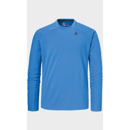Sch&ouml;ffel Funktionsshirt SCH&Ouml;FFEL "Longsleeve Style Enixa MEN", Herren, Gr. 52, 8625, blau, Oberstoff: 100% Polyester, Rundhals, Shirts Funktionsshirt
