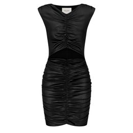 Nicowa Minikleid SANOWIA Damen Gr&ouml;&szlig;e 36 schwarz Winterkleid