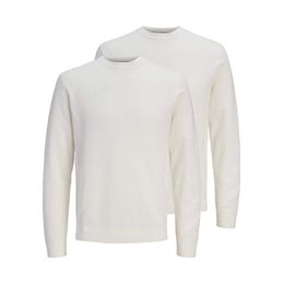 Jack & Jones Jack & Jones Pullover 'Bluriley' Herren Gr&ouml;&szlig;e M offwhite