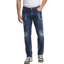 2Y Premium Jeans 'Carlos' Herren Gr&ouml;&szlig;e 42 blue denim