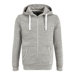 Kapuzensweatjacke Blend "Kapuzensweatjacke BHNix", Herren, Gr. M, grau (charcoal mix), Obermaterial: 60% Baumwolle CO. 40% Polyester PES., Sweatjacken