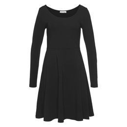 Aniston Casual Kleid Damen Gr&ouml;&szlig;e 40 schwarz Winterkleid