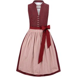 Stockerpoint Dirndl 'Hannah' Damen Gr&ouml;&szlig;e 40 rosa / burgunder