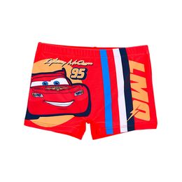 Disney Cars Badeshorts 'Disney Cars Badehose' Jungen Gr&ouml;&szlig;e 110 knallrot