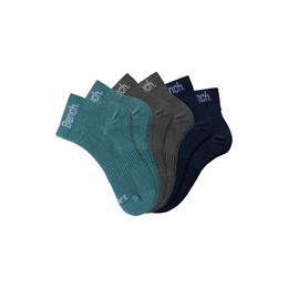 Bench Sportsocken Damen Gr&ouml;&szlig;e 35/38 marine / grau / mint
